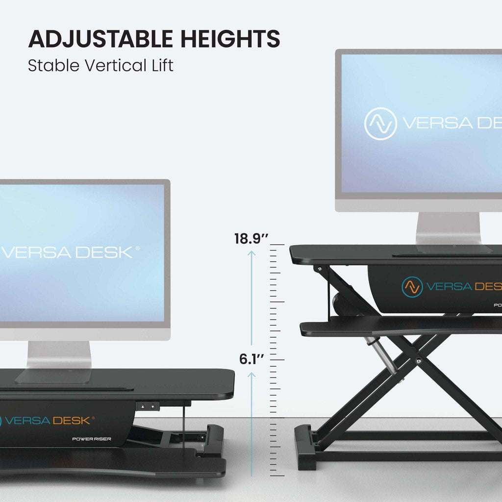 Power Riser Electric Standing Desk Converter – VersaDesk