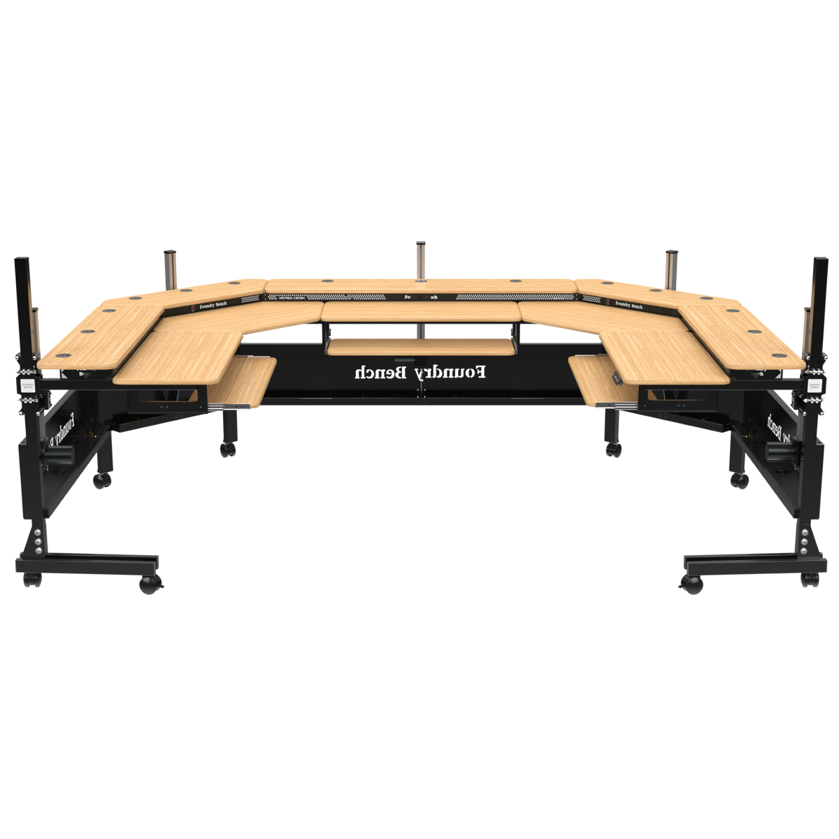 Foundry Bench™ U-Shaped Standing Desk – VersaDesk