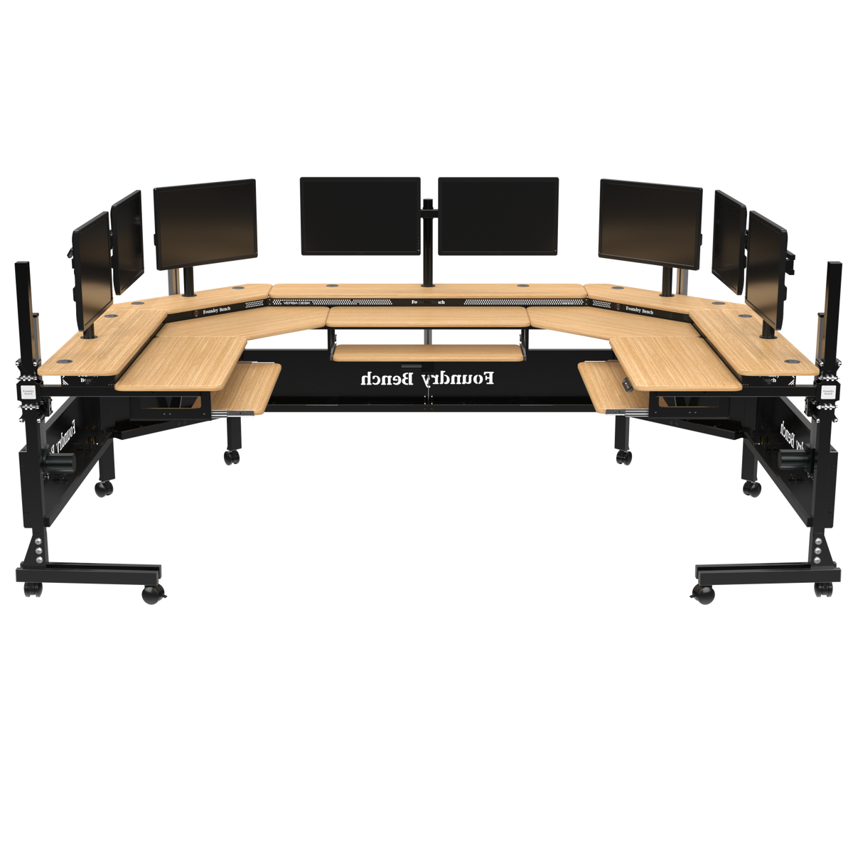 Foundry Bench™ U-Shaped Standing Desk – VersaDesk