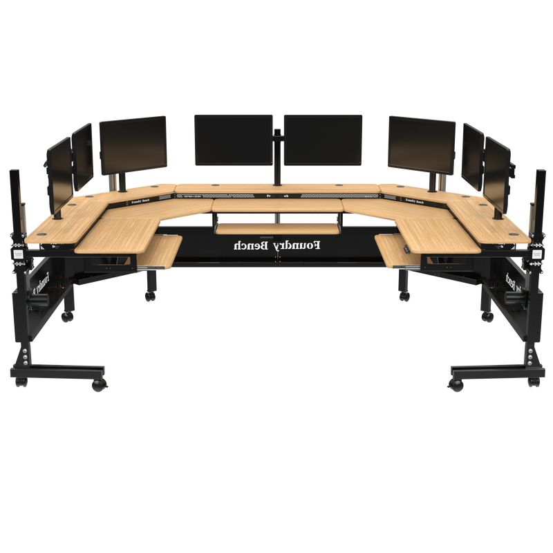 Foundry Bench™ U-Shaped Standing Desk – VersaDesk