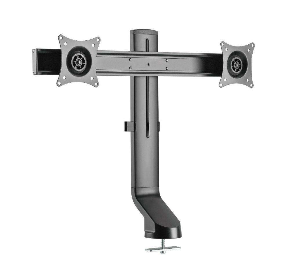 Versa Monitor Arm - Dual Black- Dual Monitor Arm Solution – VersaDesk